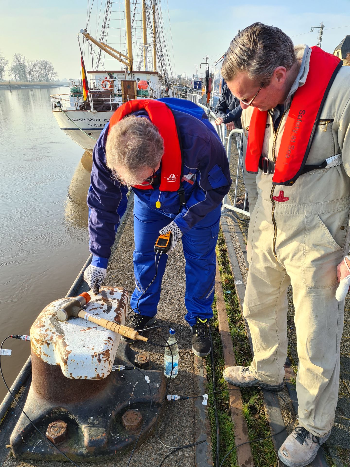 * BollardScan- non destructive testing of mooring sytems | Matau-Marine ...